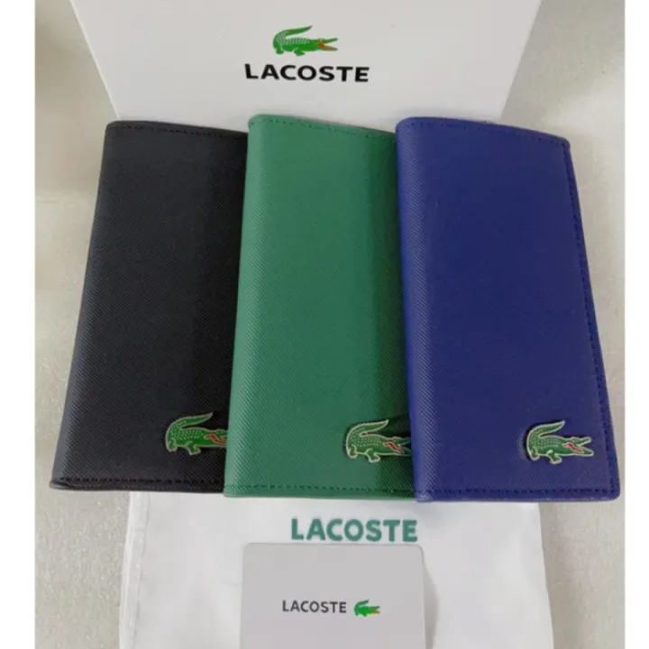 LACOSTE MENS LONG WALLET#2 | Lazada PH