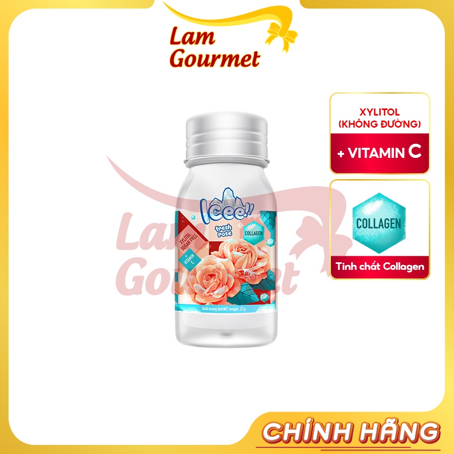 Thùng 72 Hũ Kẹo Ngậm The Mát Bạc Hà Không Đường Xylitol Trái Cây Icee- Lam Gourmet | Lazada.vn