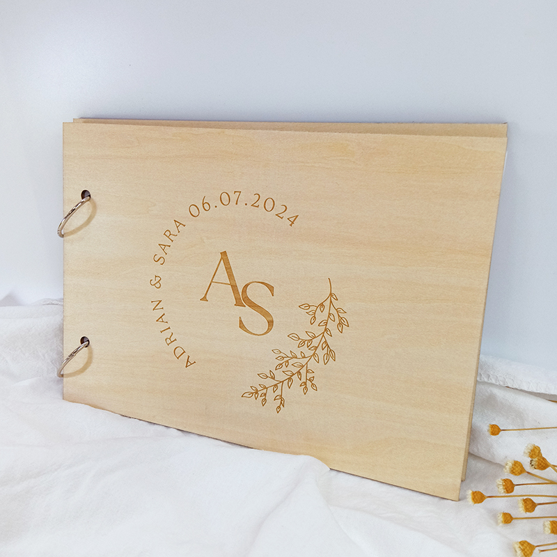 Personalized Wedding Signature Guestbook Cover Engagement Party ...