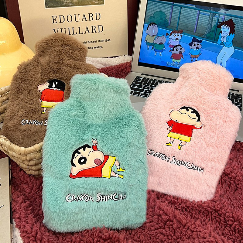 Cartoon Plush Hot Water Bottle Bag Heat Pack Hand Warmer Water Heating ...