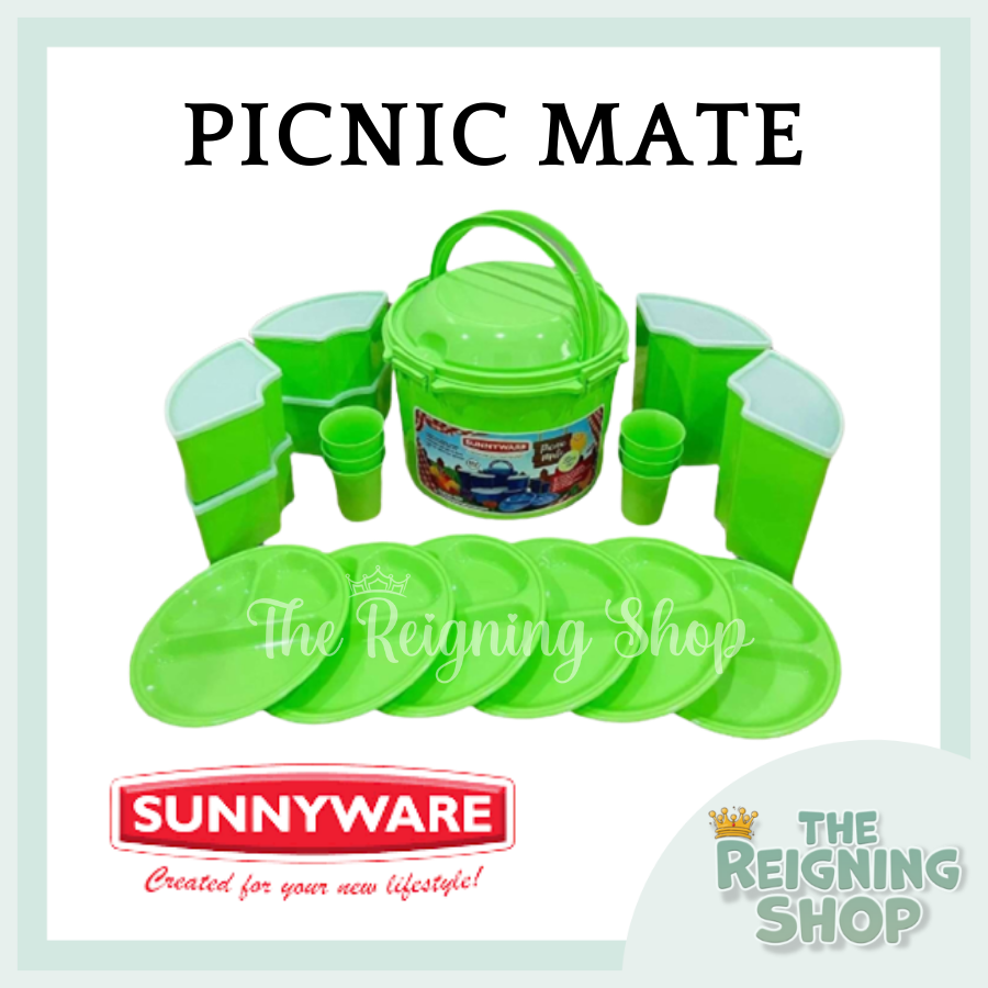 Sunnyware Picnic Mate 20pcs set with Handle SW9822A | Lazada PH