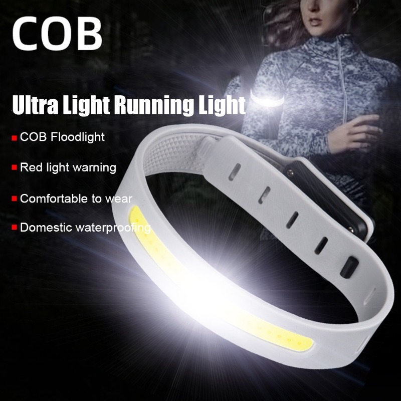 Night Sport Running Cycling LED Flashing Wristband USB Rechargeable ...