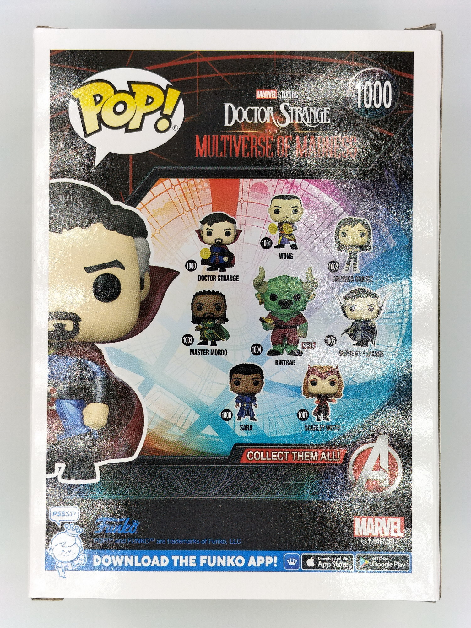 Funko Pop Marvel Doctor Strange - Doctor Strange [ Metallic ] #1000 ...