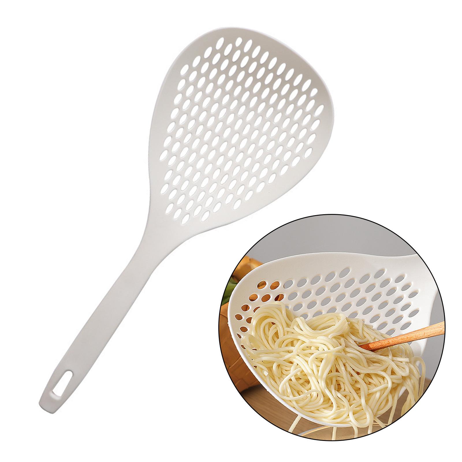 Tasico Kitchen Skimmer with Handle Strainer Mesh Basket for Kitchen ...