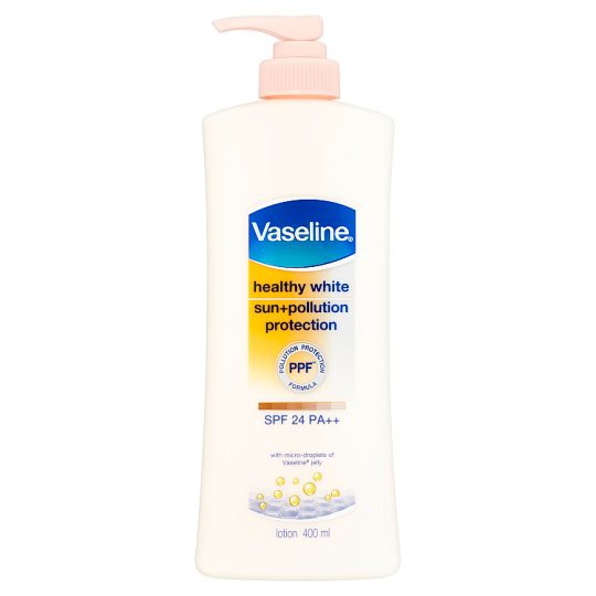 Vaseline Healthy Bright Sun Protection Body Lotion SPF24 400ml | Daraz.lk