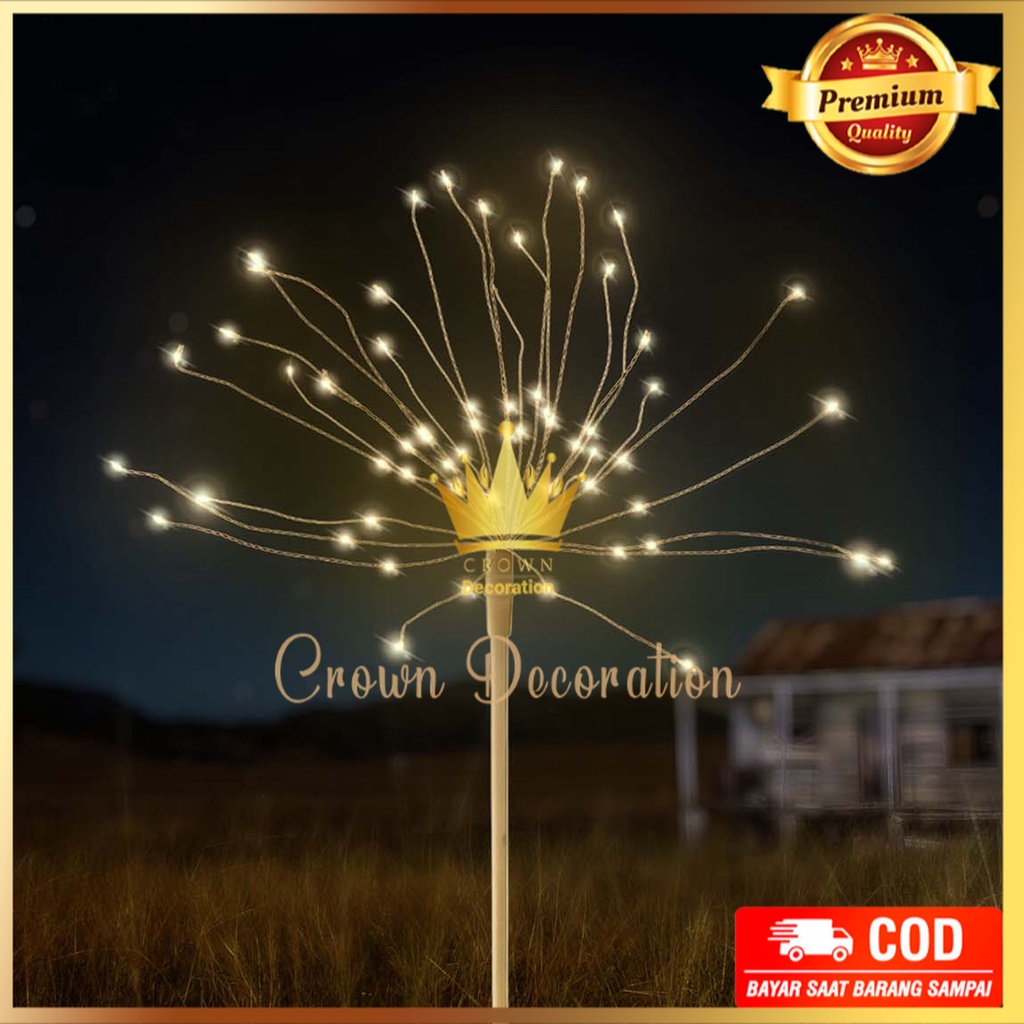 Lampu FireWorks Laba-Laba Kembang Api 1 Set isi 6 Standing untuk ...