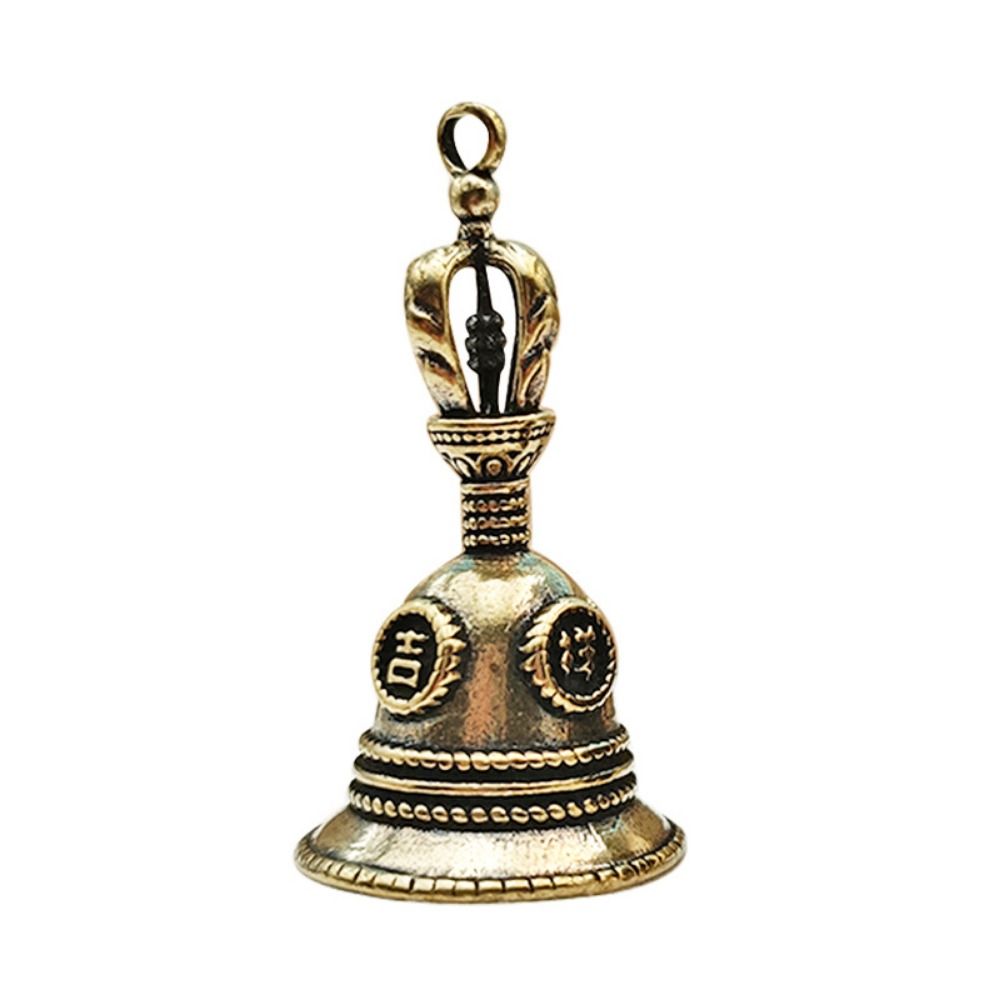 Creative Mini Auspicious Bell Pendant Craft Handmade Bell Wind Chime ...