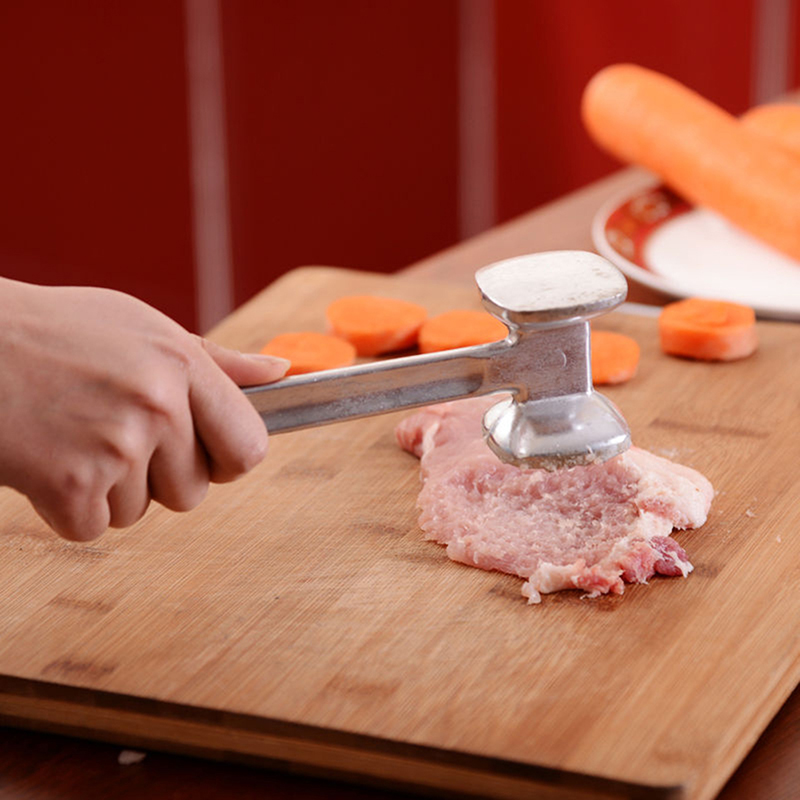 Aluminium Metal Meat Mallet Tenderizer Steak Beef Chicken Hammer ...