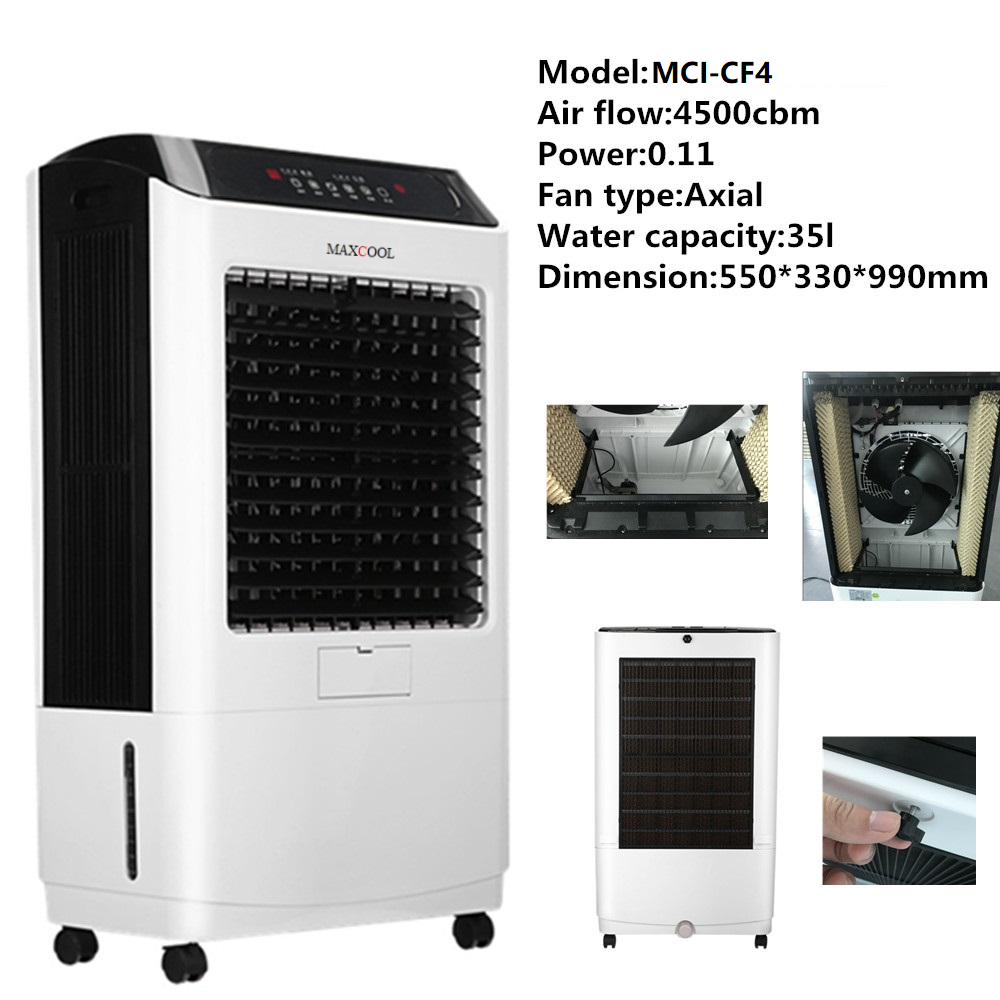 Maxcool MCI-CF4 Evaporative Air Cooler Fan (air flow 4,500 m3/h) 2 ice ...