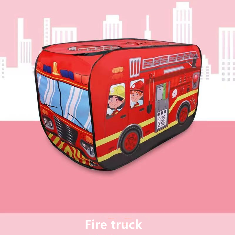 Tenda Mobil Anak Mainan Tent School Bus Mobil Polisi Fire Truck Anak ...