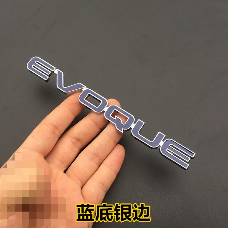 【Hottest Trends】EVOQUE Logo 3D Metal Tail Emblem Badge Auto Exterior ...