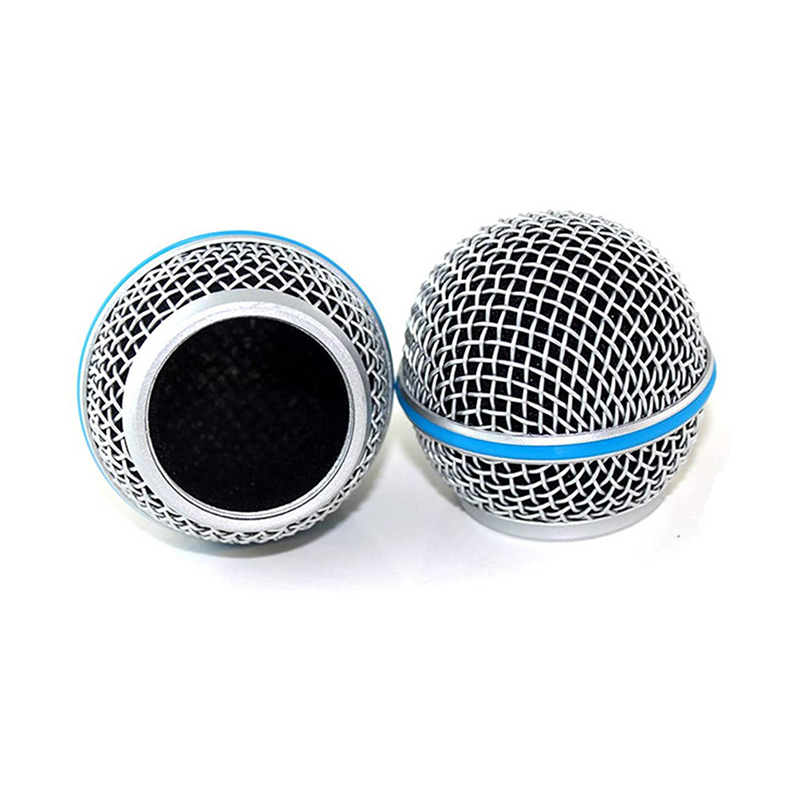 Microphone Grill Head Microphone Grille Ball Head Cover Parts Accessory ...