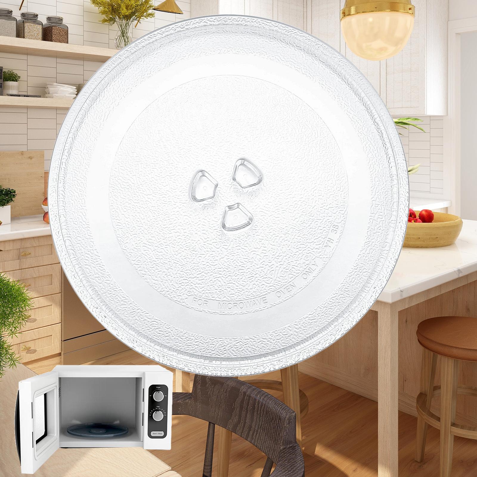 Microwave Plate Glass Turntable 24.5cm For Microwave Ovens Easily ...