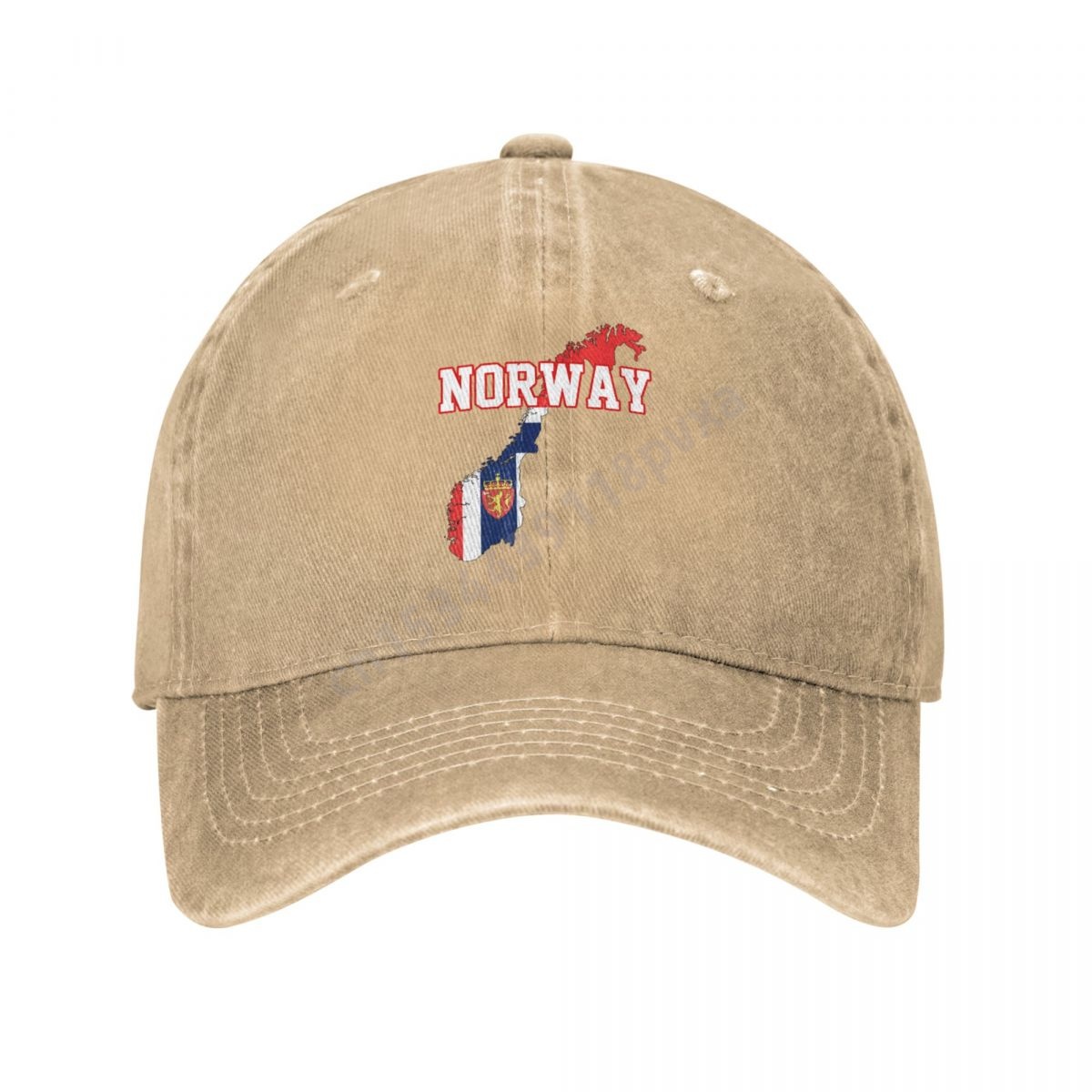 Norway Flag Unisex Adult Charcoal Washed Baseball Classic Vintage ...