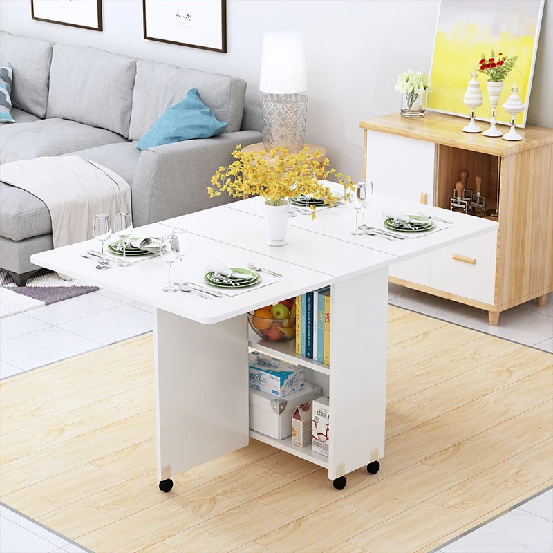 Folding Dining Table Home Small Multifunctional Dining Table ...