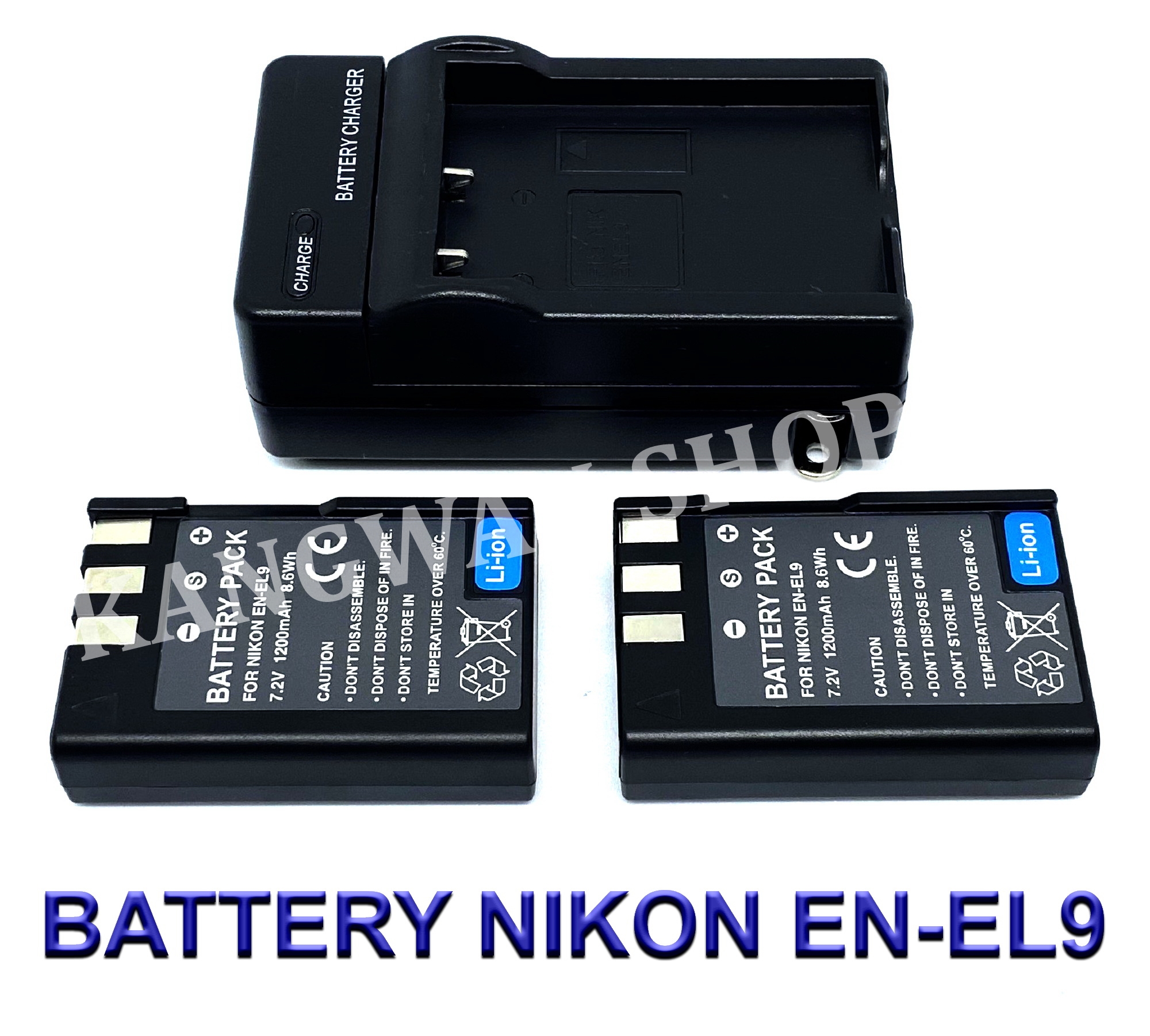 EN-EL9 ENEL9 EN-EL9a ENEL9a EN-EL9e ENEL9e แบตเตอรี่ แท่นชาร์จ ...