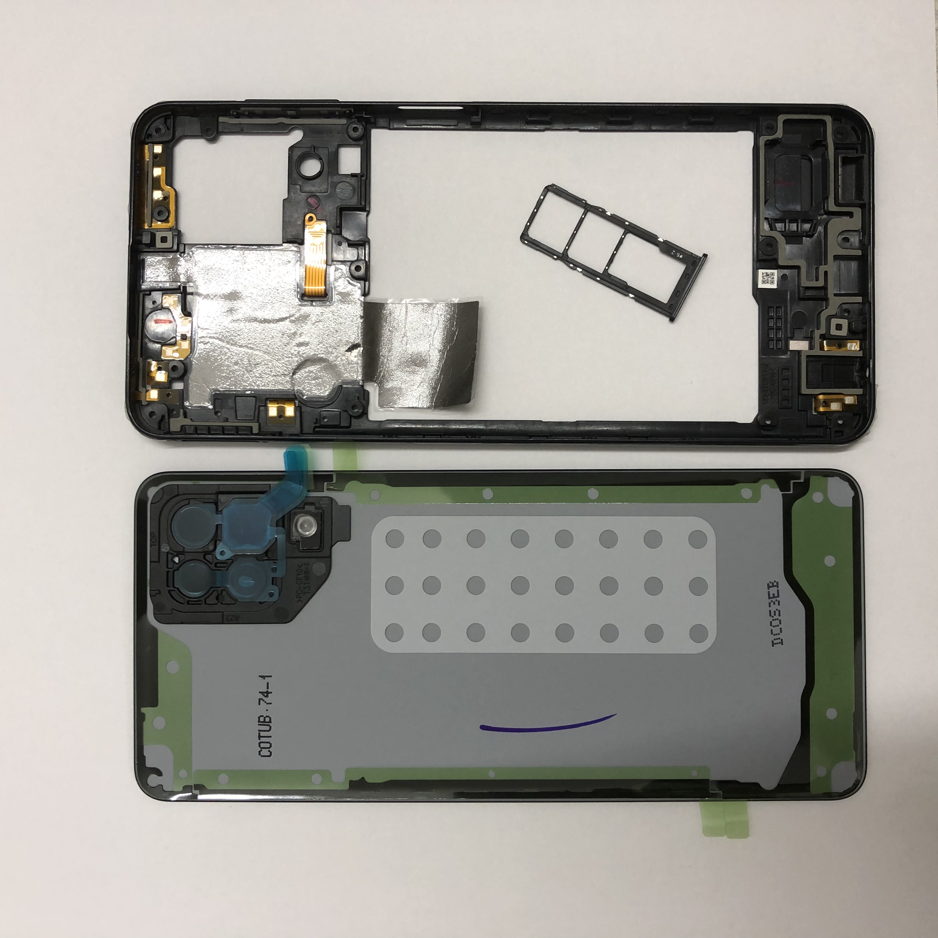For Samsung Galaxy A22 4G 5G Battery Cover Door Rear Housing ...