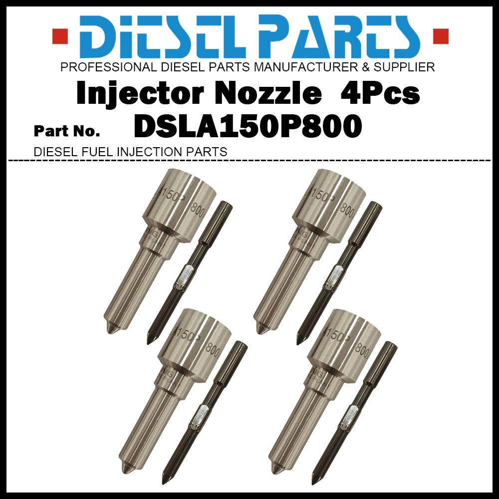 Fuel Injector/4x Common Rail Fuel Injector Nozzle Tips 0433175199 ...