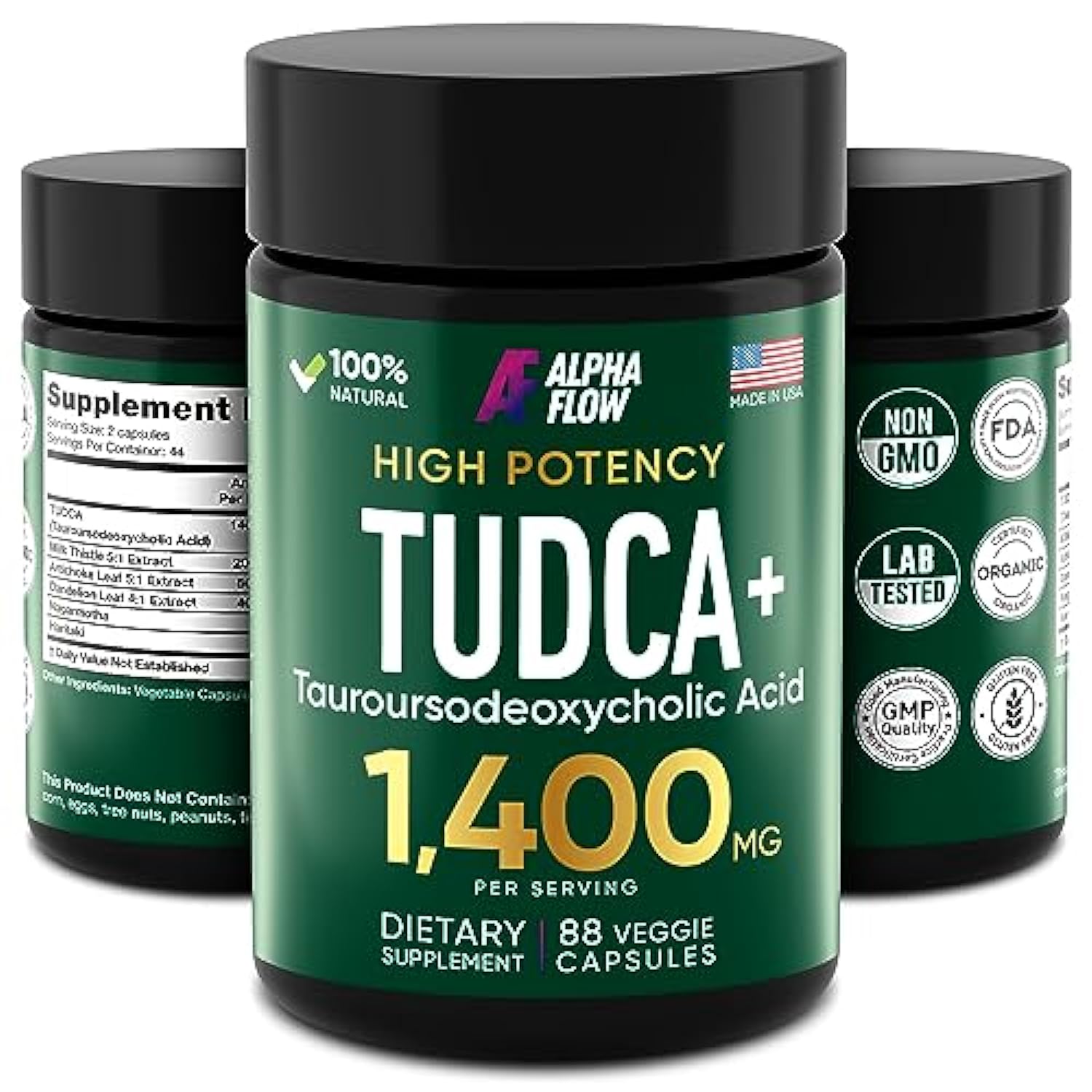 [PRE-ORDER] ALPHA FLOW TUDCA+ Supplement - Comprehensive Liver ...