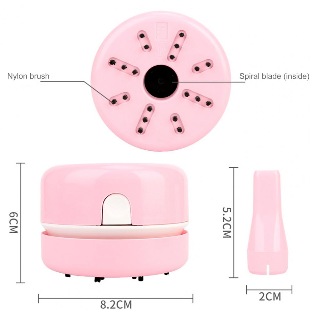 【Worry-free after-sales】1.5V Mini Desktop Dust Remover Sweeper Vacuum ...