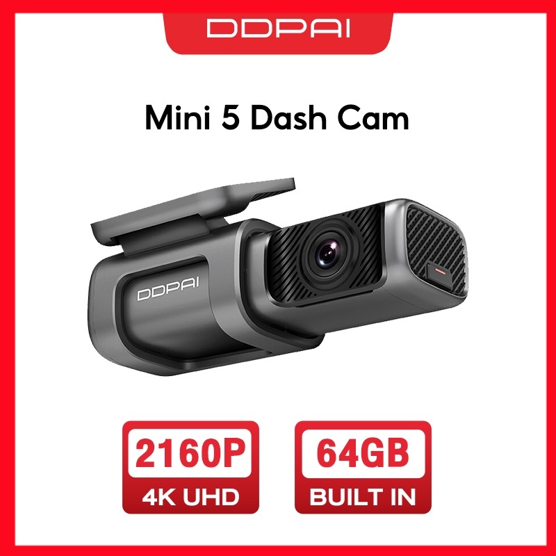 DDPAi Mini 5 Dashcam With 4G Box UHD Built-In 64GB 5G Wifi Parking ...