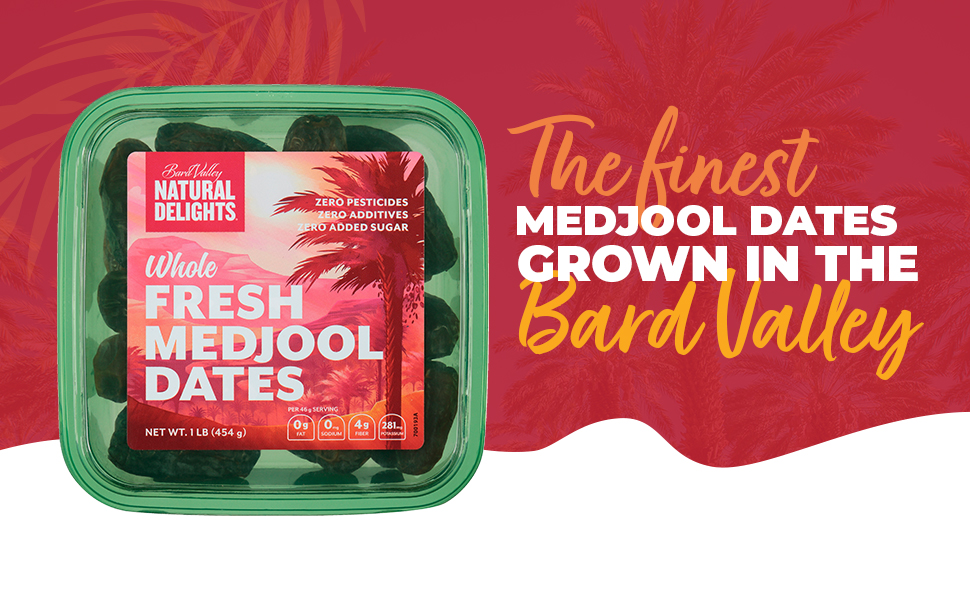 Natural Delights Whole Fresh Medjool Dates 454g | Lazada