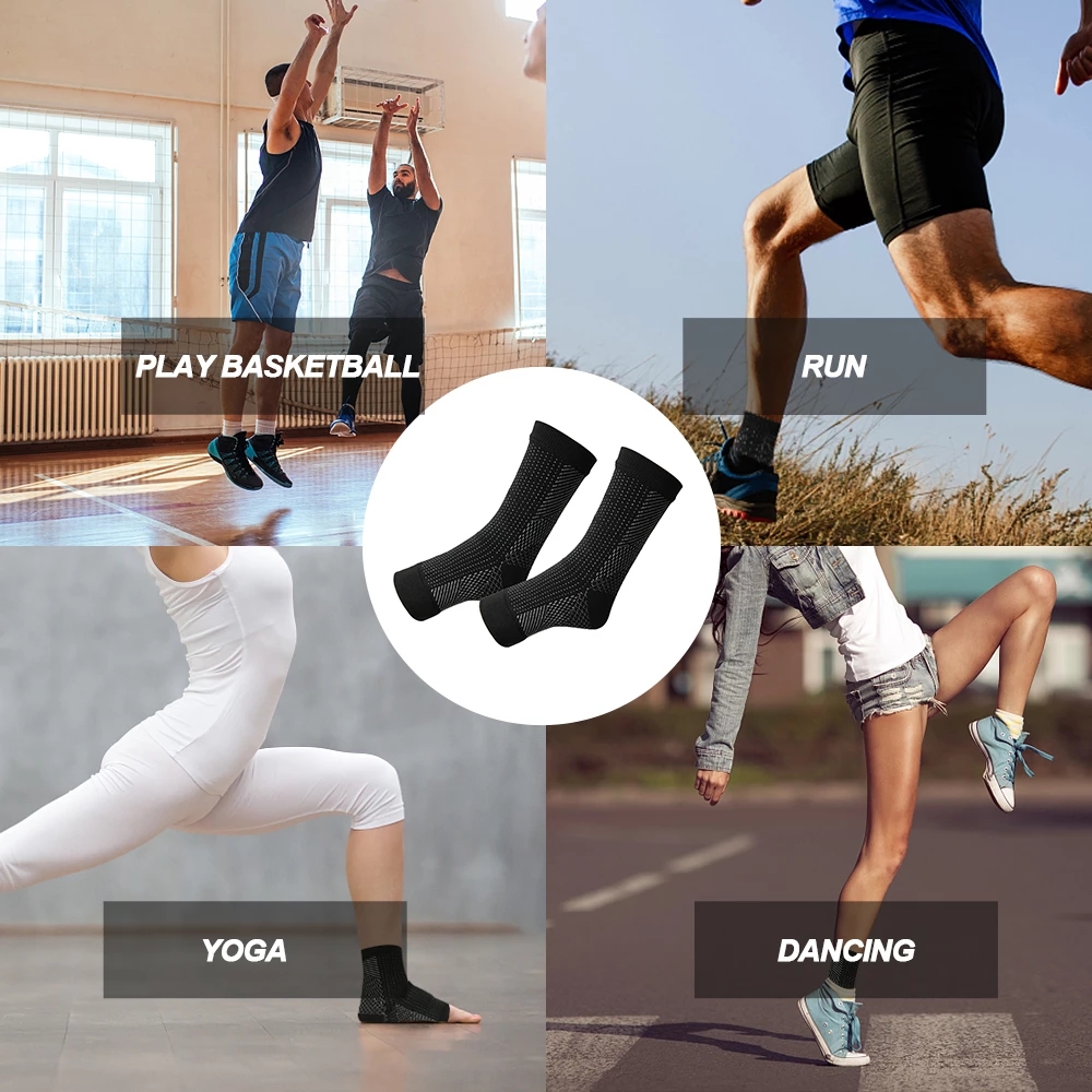【KuaKe Mall】Foot angel fatigue compression foot sleeve Ankle Support ...