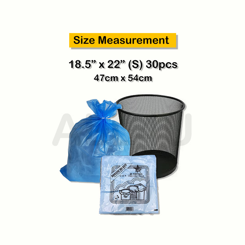 STAR Brand Garbage Bag Size S M L Beg Sampah Rubbish Bag Trash Bag ...