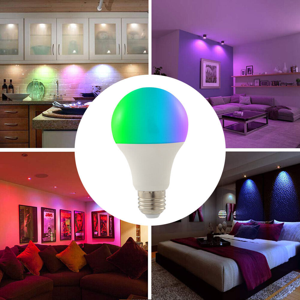 RGB 16 Color Changing Remote Controlled LED Light Bulb 9W E27 | Daraz.lk