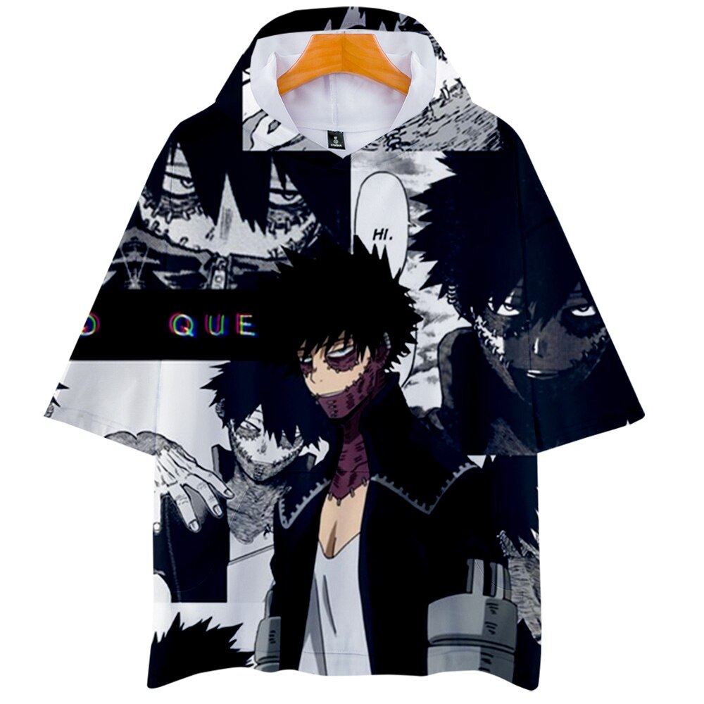 My Hero Academia Dabi 3D print hoodie T-shirt Men/Women Harajuku Short ...