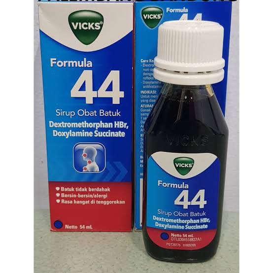 Vicks Formula 44 Sirup Obat Batuk 100 mL ORIGINAL VICKS FORMULA ...