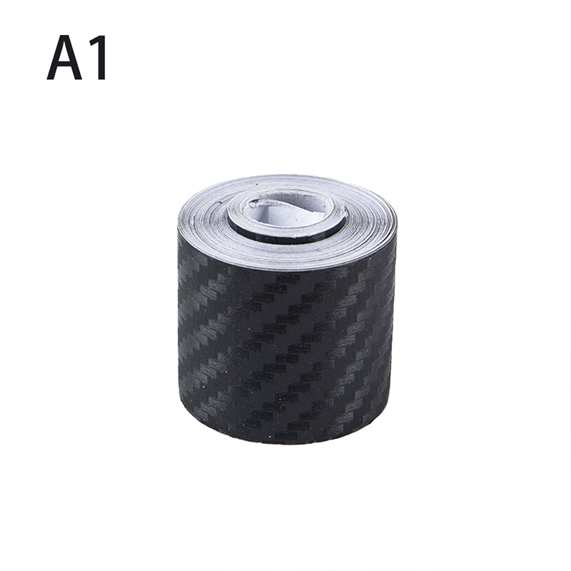 3D Carbon Fiber Car Sticker Paste Protector Door Side Anti Scratch Tape ...