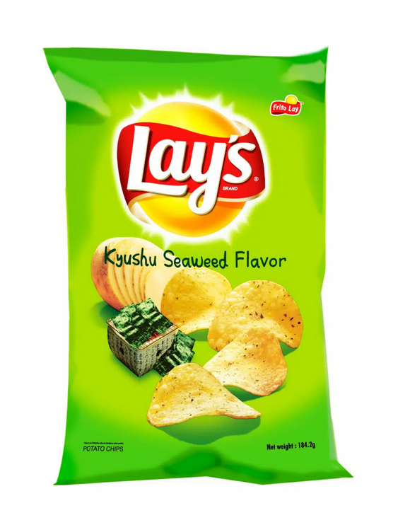 Lay's Potato Chips - Kyushu Seaweed 184.2g | Lazada Singapore