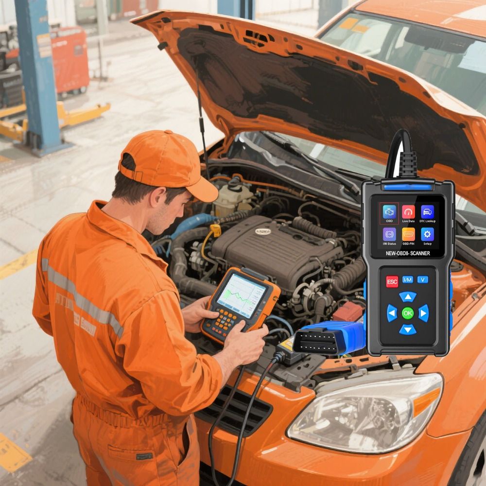 Tester Digital Display T200 Car Fault Diagnosis Instrument Live Data ...