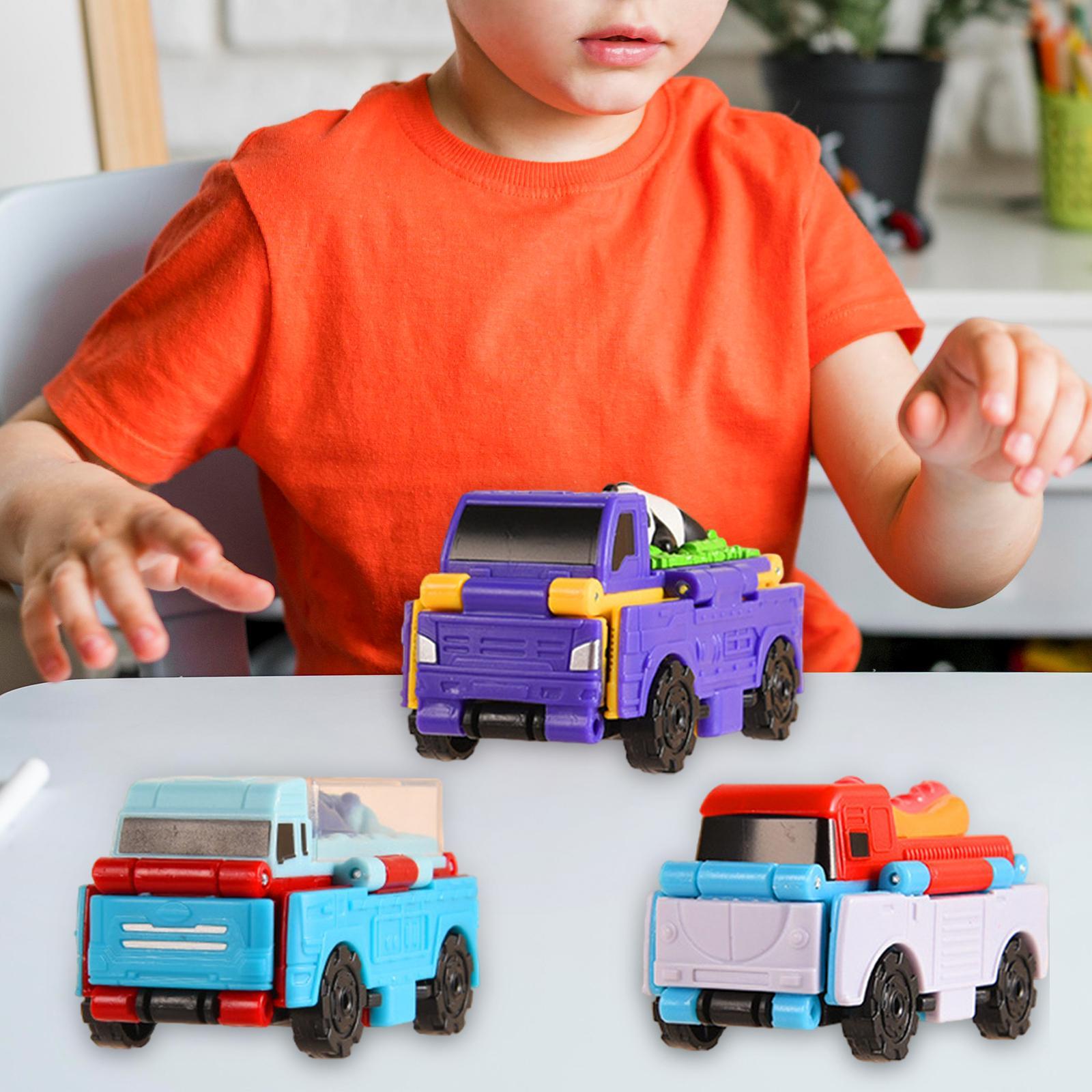 CCAngel ชุดของเล่นรถของเล่นดึงกลับประสาทสัมผัสสำหรับเด็กเด็กหญิงเด็กชาย ...