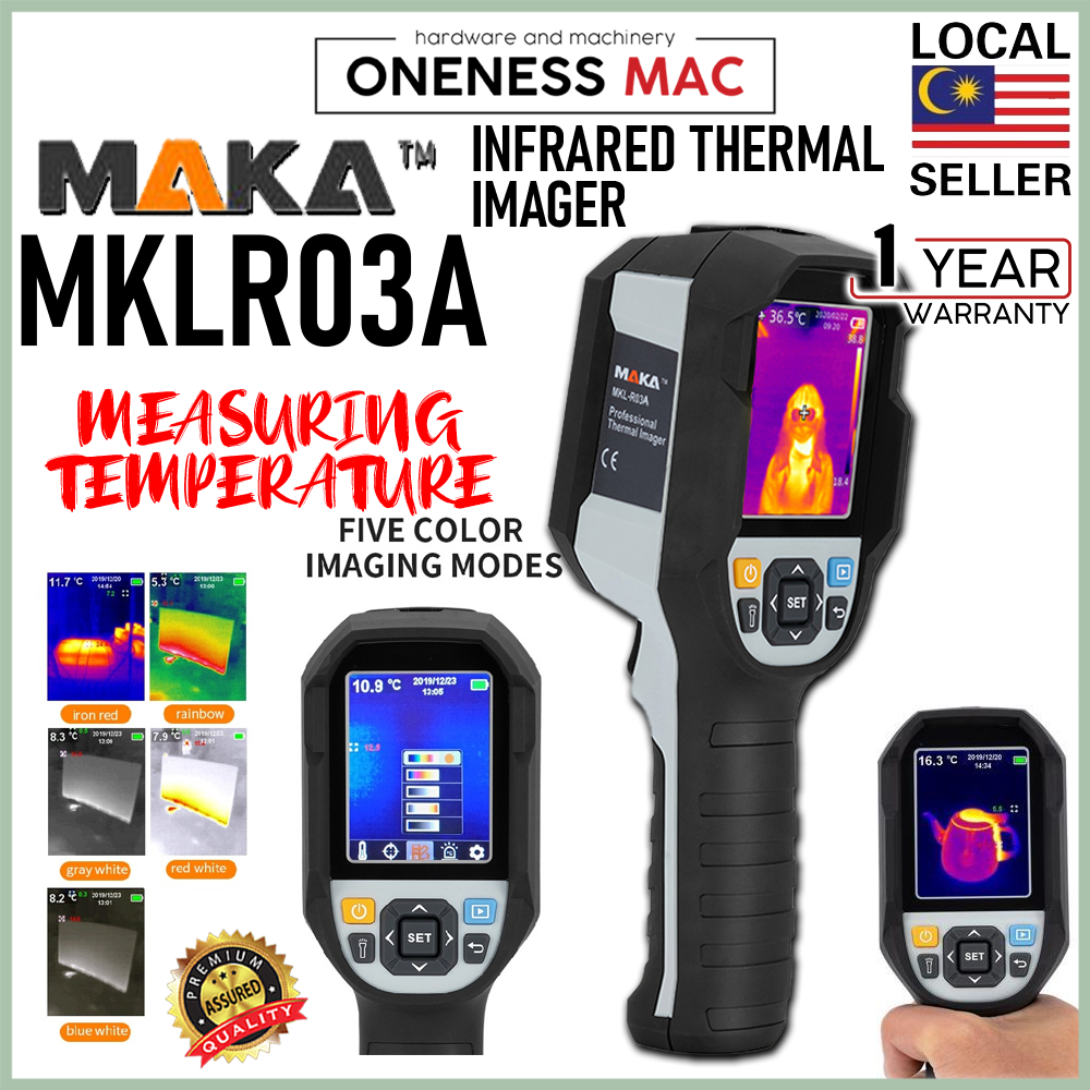 ''MAKA'' INFRARED THERMAL IMAGER MKLR03A MEASURE BODY / ITEM ...