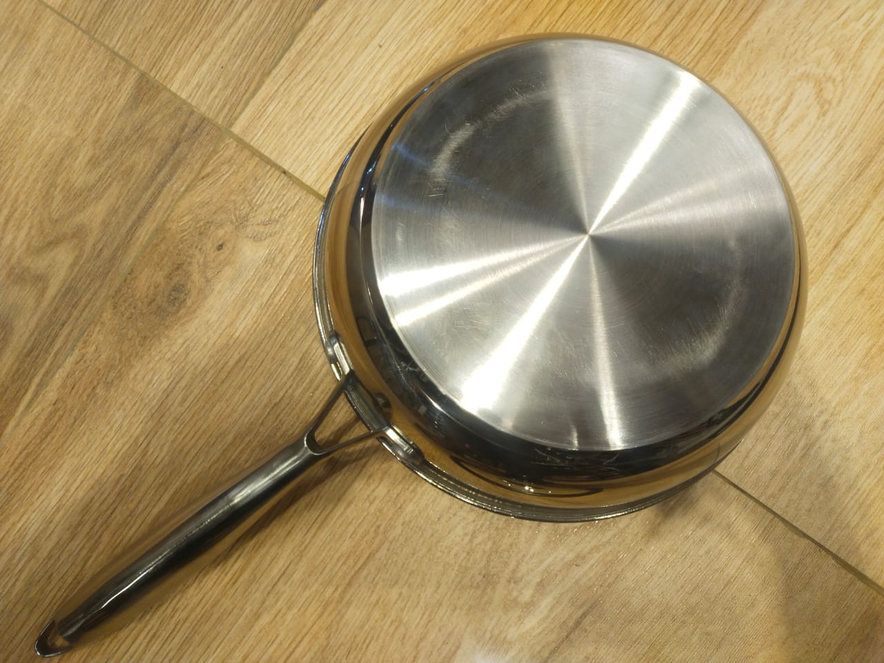 SKB Cookware Stainless Steel Fry Pans Non-Stick Frying Pan 26cm With ...