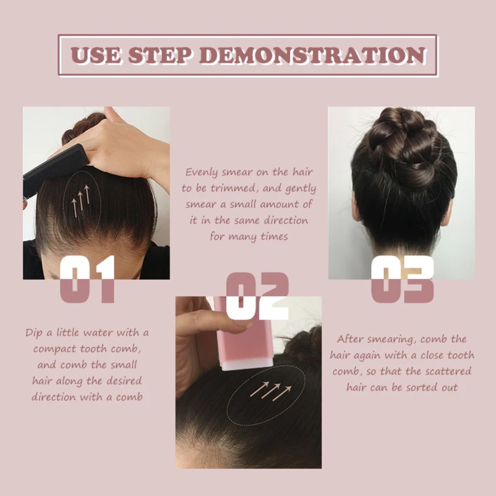 Professional Hair Artifact Hair Wax Stick Fixed Fluffy Portable Wax ...