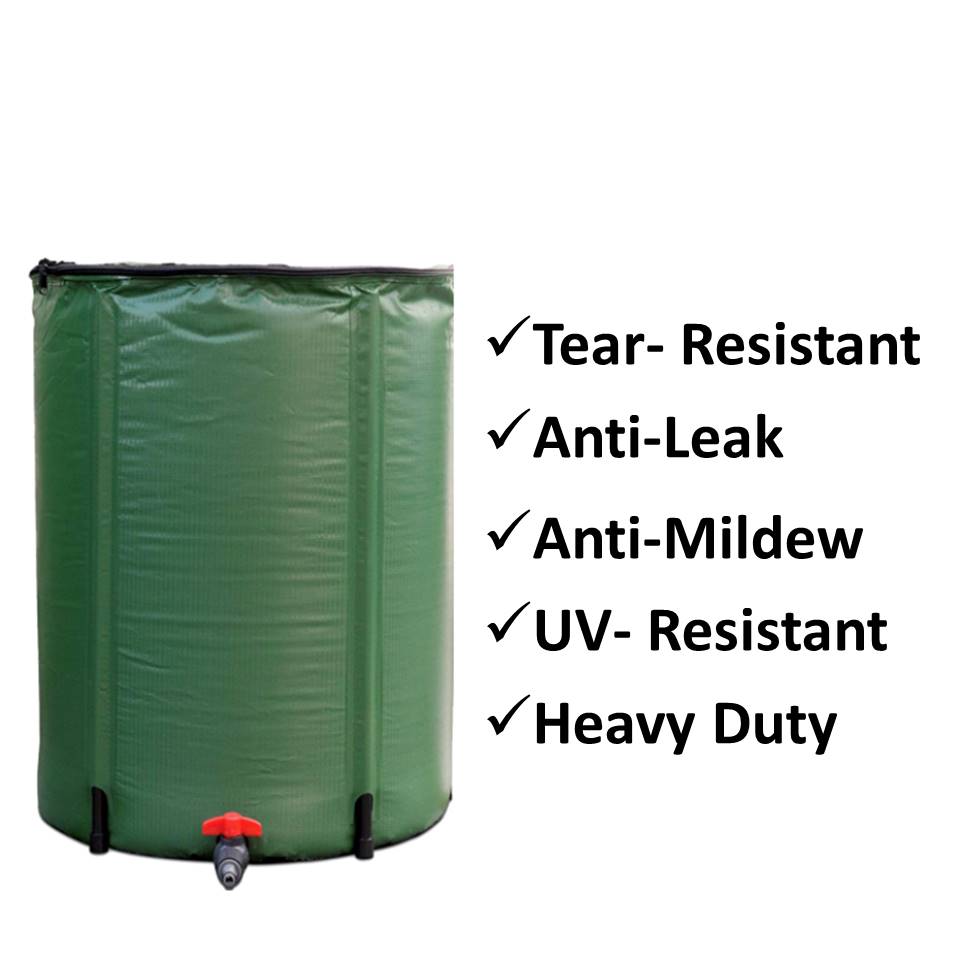 100L High Quality Collapsible Rainwater Tank (green) | Lazada PH