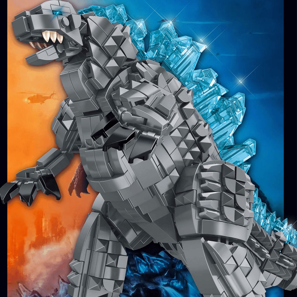Panlos Brick 687004 Godzilla from Godzilla Vs Kong Brick Building Model ...