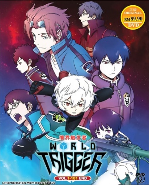 World Trigger Season 1~3 Anime DVD 境界触发者 | Lazada