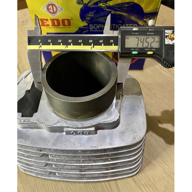 blok tiger racing blok tiger phantom bore up blok phantom buta | Lazada ...