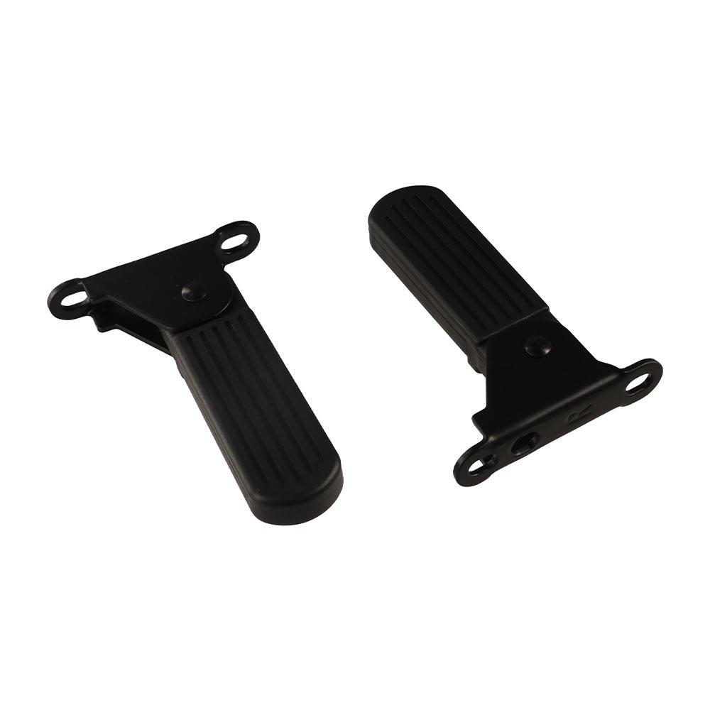 Pair Helpful Stable Seats Treadle Convenient Anti-rust Bike Rear Pedals ...