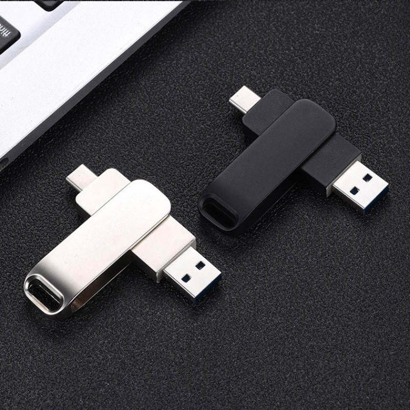 64GB OTG Type C USB 2.0 Flash Drive Mini External Memory Stick for ...