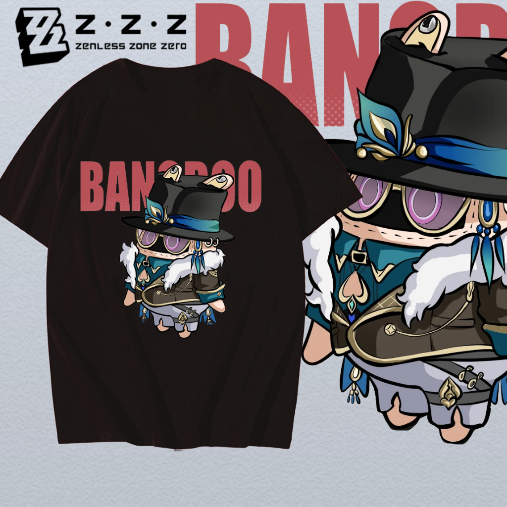 เสื้อยืดลายใหม่ BANGBOO Zenless Zone Zero ZZZ เนื้อผ้านุ่มสบาย | Lazada ...