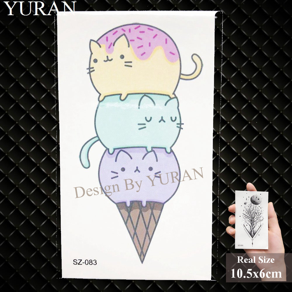 YURAN Cute Children Arm Tattoo Stickers Baby Hands Fish Temporary ...
