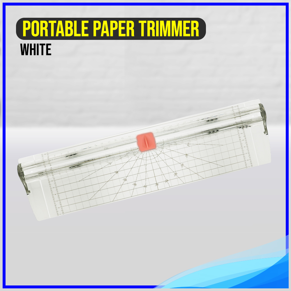 Officom Paper Trimmer Heavy Duty A4 Size 2x2 Cutter Picture Cutter Mini ...