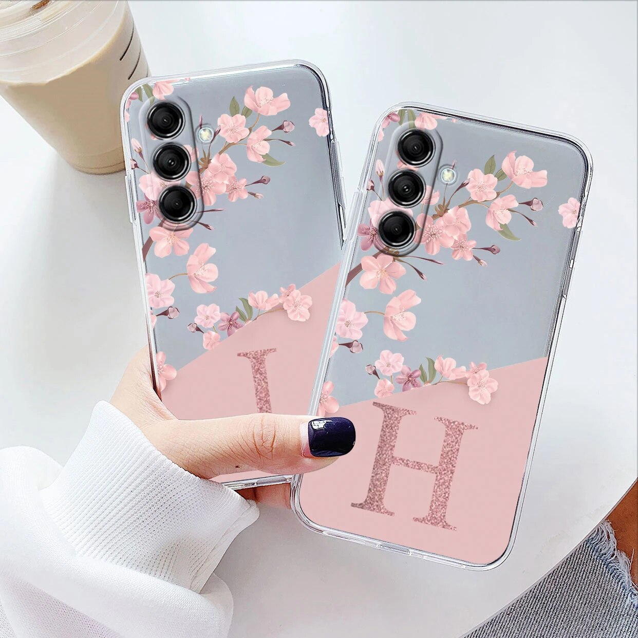 Cute Alphabet Case For Samsung M14 M34 M54 5G Phone Cover Soft Silicone ...