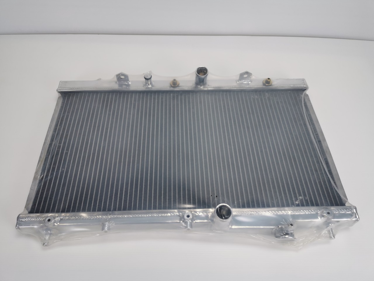หม้อน้ำรถยนต์อลูมิเนียมทั้งใบ (RADIATOR)TOYOTA SOLUNA AL50 (โฉมเเรก-ไฟ ...