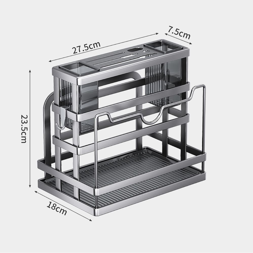 Durable MultiFunction Kitchen Storage Shelf Stable Space Saving ...